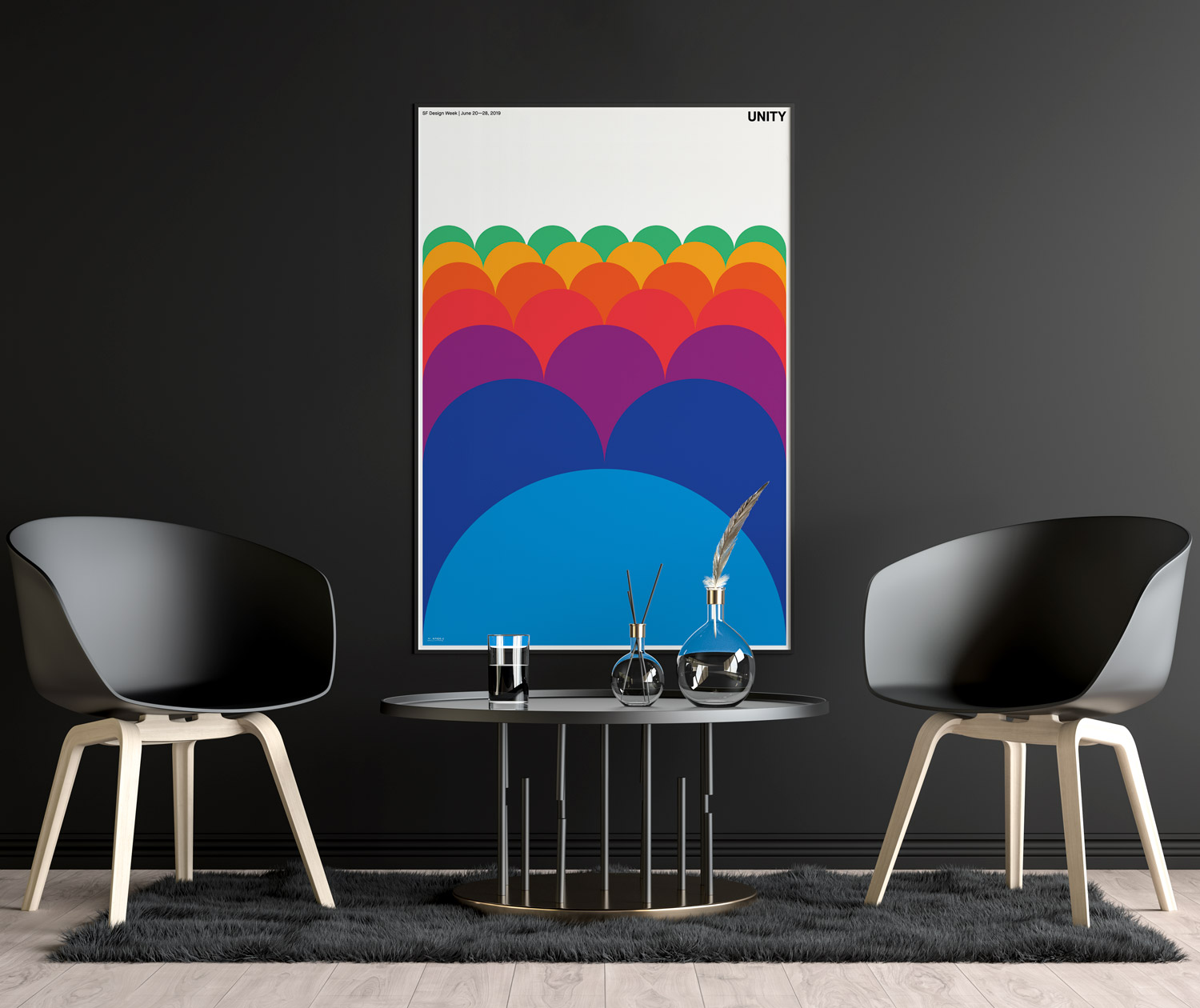 Celebrating Unity. Poster#1 by Matt Harris